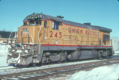 UP 245 B30-7A (UNION PACIFIC) --- Original Slide T2-6 | eBay