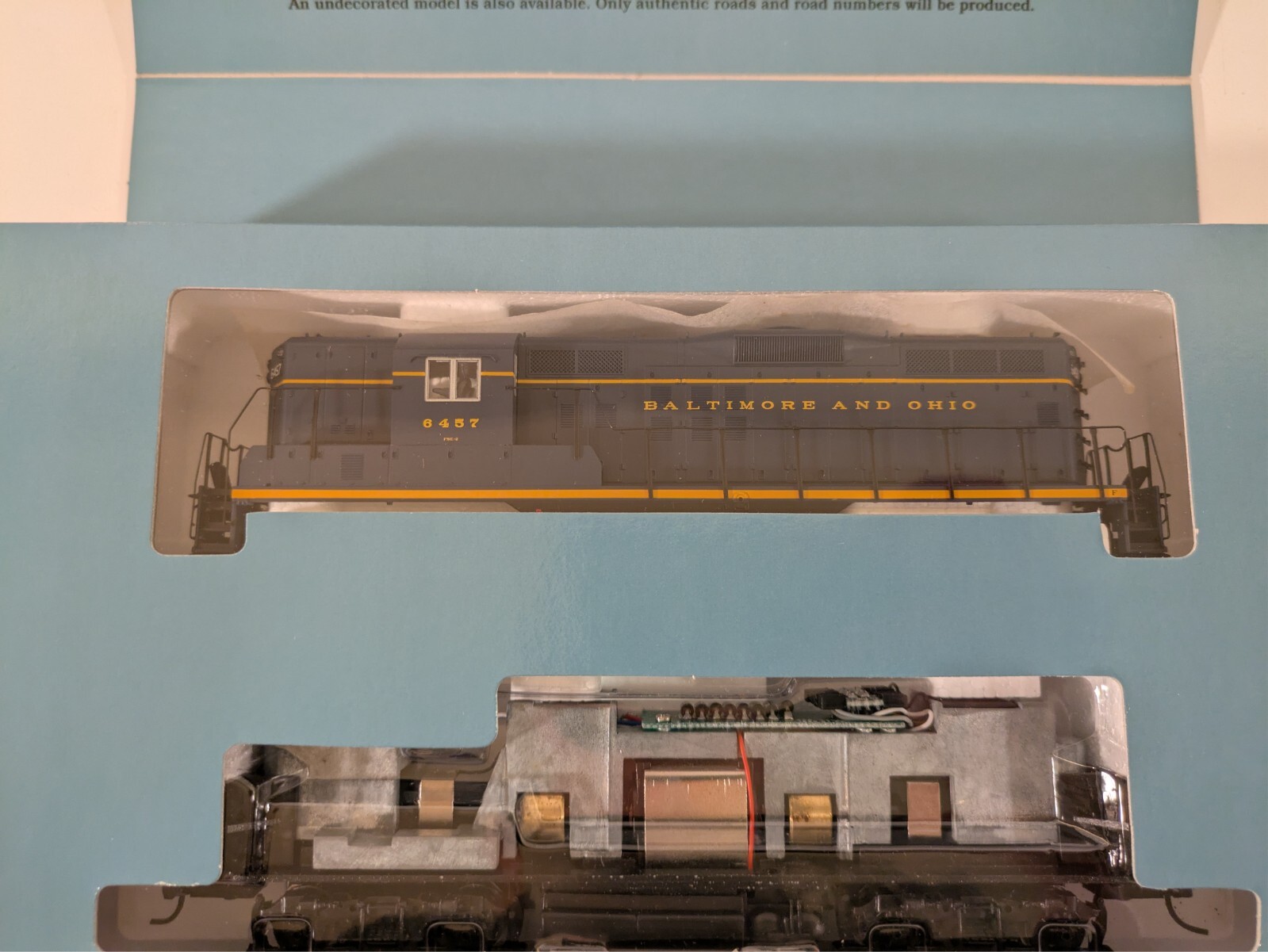 HO EMD GP9 Phase 2 B&O Baltimore & Ohio DCC Ready NIB NOS # 23606 | eBay
