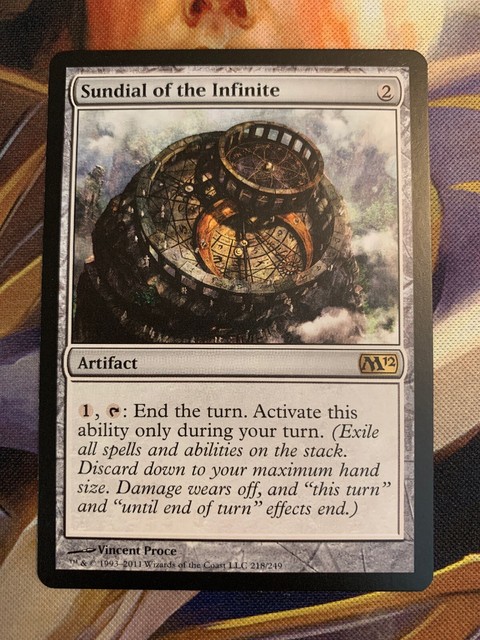 Sundial of the Infinite Near Mint Normal English Magic 2012 Core Set ...