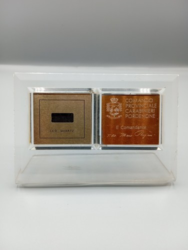 Targhetta Da Scrivania Carabinieri Orologio Da Testare | eBay