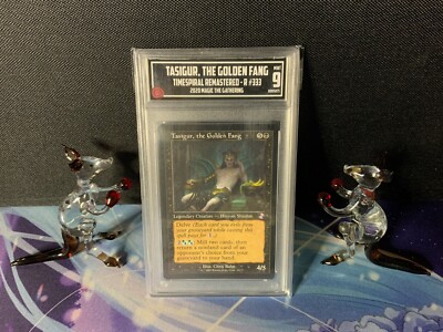 TCCG 9 PSA 9 Time Spiral Remastered TSR Tasigur the Golden Fang Graded ...