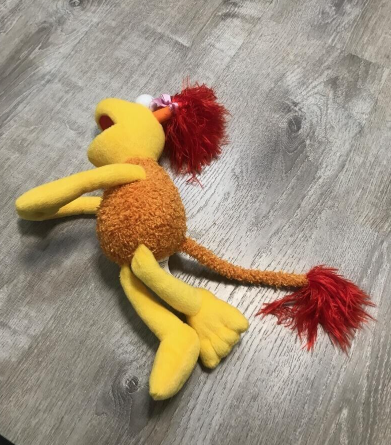 Fraggle Rock "Red" Plush Toy 2006 The Jim Henson Company Sababa Toys 13 ...