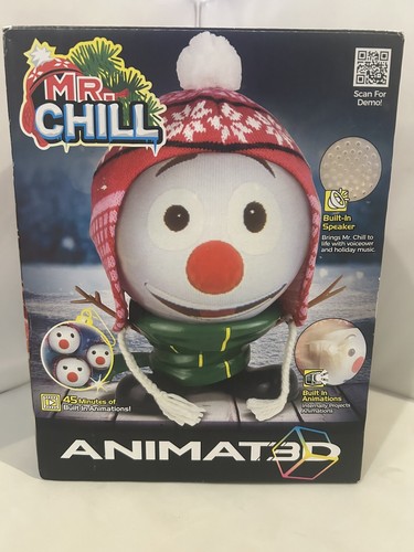 Mr. Chill Animated 3D Singing and Talking Snowball Christmas, Jokes, Carols | eBay