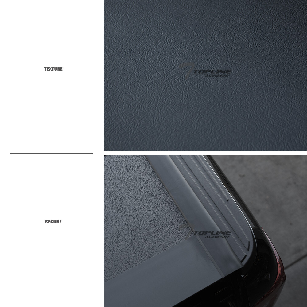 Topline For 1994-2003 Chevy S10 6 Ft Bed Low Profile Hard Tri Fold ...