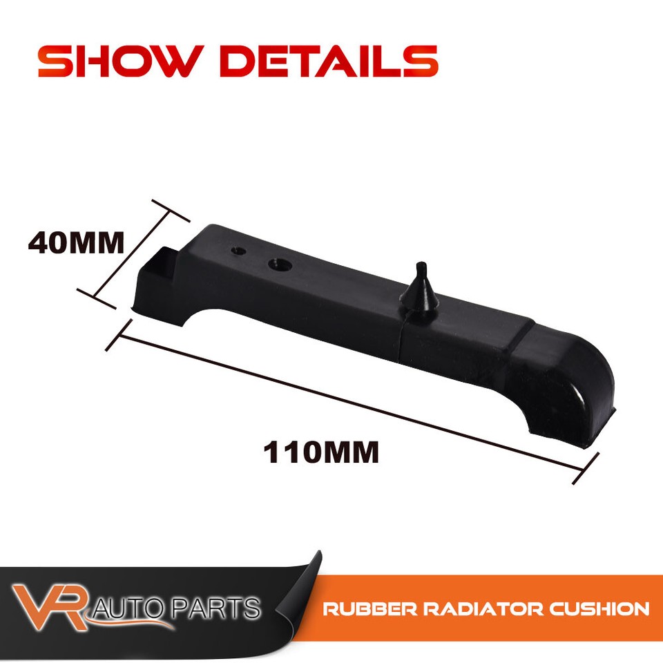 Fit For 68-82 GM Correct Radiator Pad Insulators Rubber Mounting ...