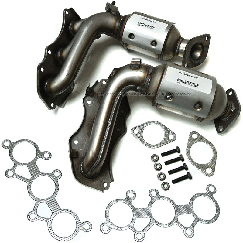2007-2009 LEXUS RX350 3.5L Manifold Catalytic Converters 2 PIECES PAIR ...
