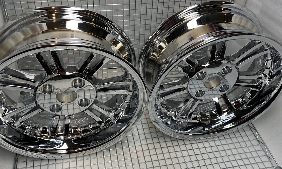Harley TRI GLIDE TRIKE FLHTCUTG 2 Chrome Rear Wheels 2009 -23 Rims ...