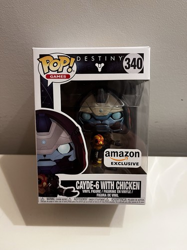 MINT Funko Pop! Vinyl: Destiny - Cayde-6 (w/ Chicken) - Amazon ...