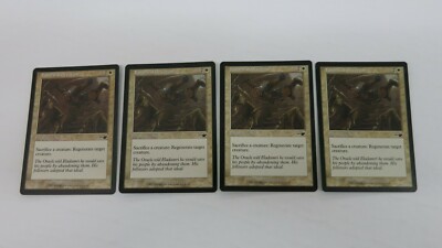 4x FANATICAL DEVOTION NEMESIS COMMON NEM PLAYSET MAGIC GATHERING MTG NM ...