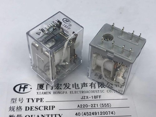 New JZX-18FF-A220-2Z1 or JZX-18FF-A240-2Z1 Intermediate Relay 7A 8 Pins ...