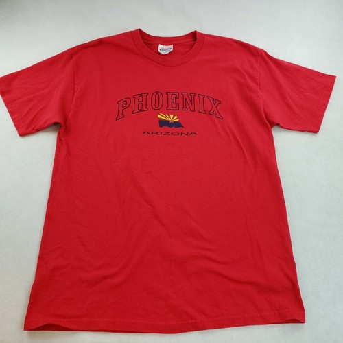 Phoenix Arizona Souvenir Tourist T Shirt AZ Flag Hanes Heavyweight ...