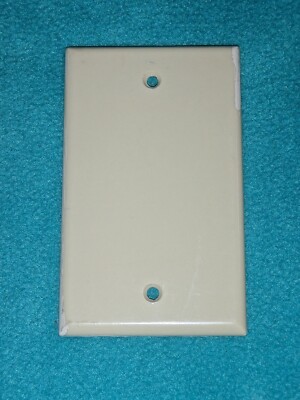 LEVITON BLANK PLATE COVER COLOR BEIGE | eBay