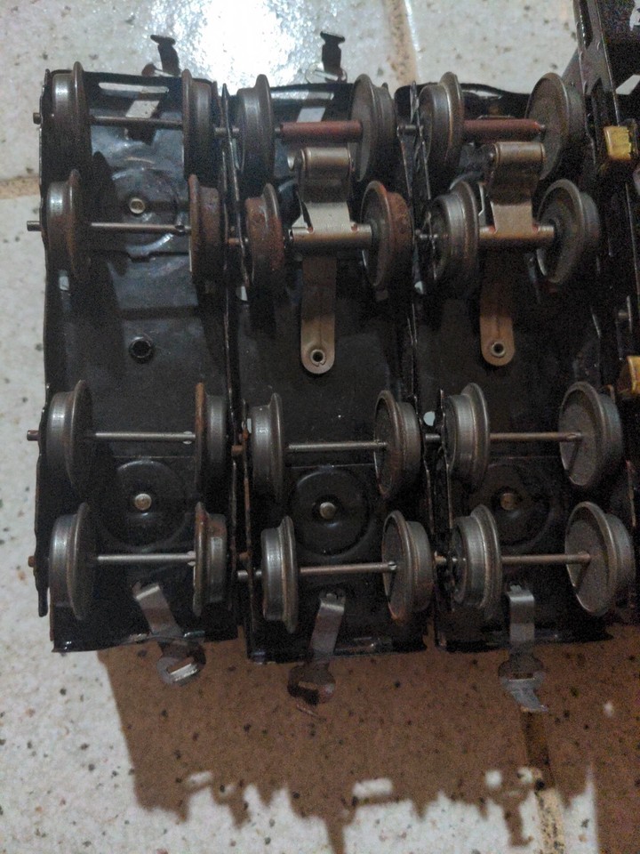 American Flyer 3013 Loco O Prewar Bluebird Set & 3 Pass. Cars Read ...