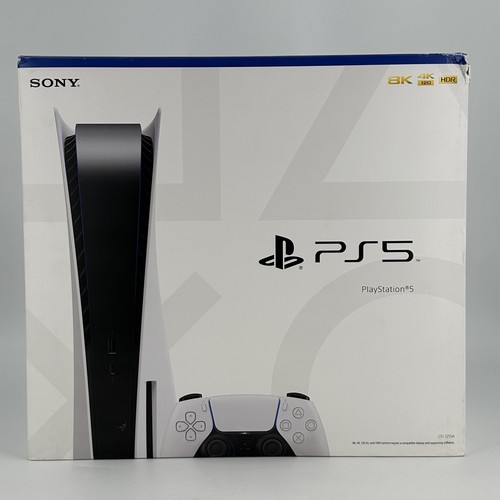 Sony PlayStation 5 Disc Edition Console White 1TB New | eBay