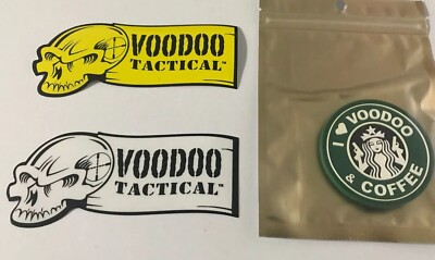 Shot Show Voodoo Tactical Morale Patch I Love Voodoo & Coffee + 2 ...