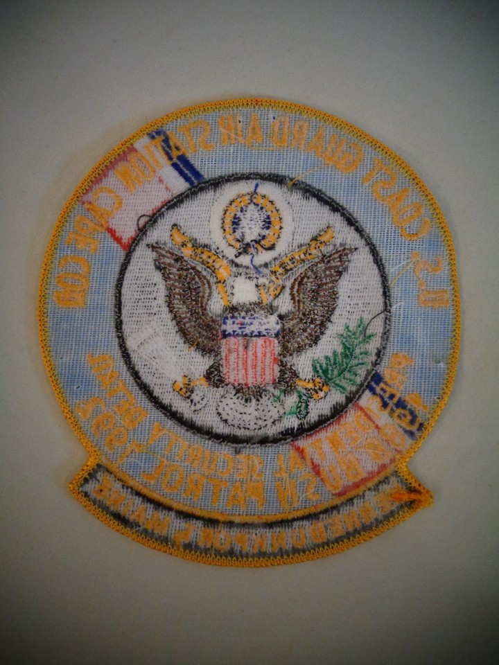 VINTAGE UNITED STATES COAST GUARD PRESIDENTIAL SECURITY DETAIL JACKET ...