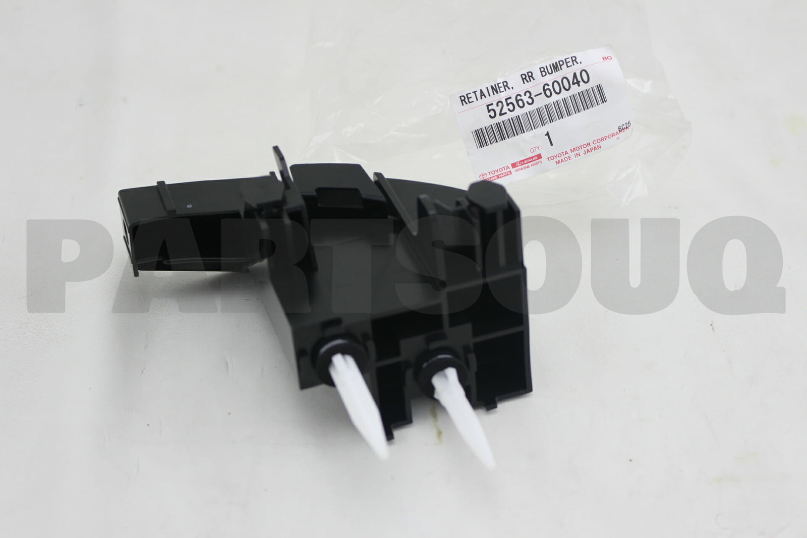 5256360040 Genuine Toyota RETAINER, REAR BUMPER, UPPER LH 52563-60040 ...