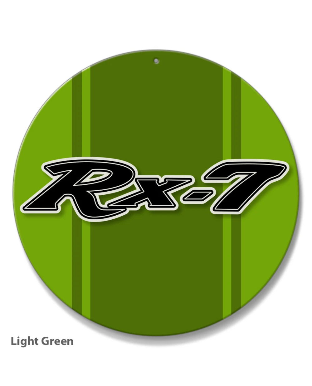 Mazda Rx-7 Series 1 Emblem Round Aluminum Sign - Aluminum - 14 colors ...