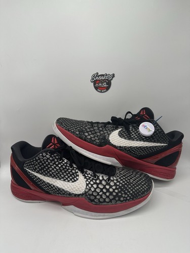 Nike Kobe 6 VI Bred Black Varsity Red 2011 Men’s Shoes 429659-001 ...