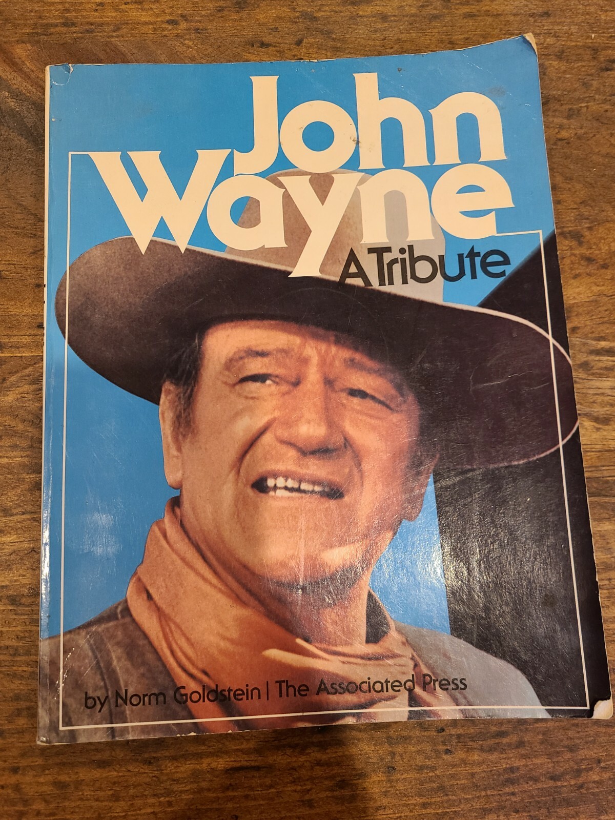 VINTAGE 1979 BOOK JOHN WAYNE A TRIBUTE BY NORM GOLDSTEIN | eBay