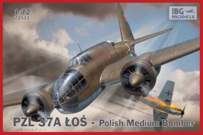 IBG Models 72511 PZL PZL.37A Los - Polish Medium Bomber 1:72 Model ...
