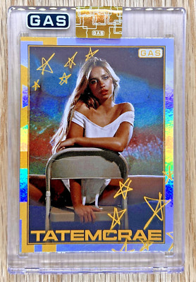 Tate McRae 2025 GAS Trading Cards Complex Rainbow Foil #'d 26/40 | eBay