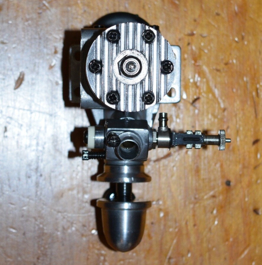 1971 OS 20 RC model airplane engine Spinner .20 max vintage glow motor ...