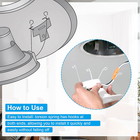 7Pcs Recessed Lighting Springs Clips Recessed Lighting, Torsion Spring ...