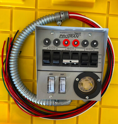 Transfer Switches - 6 Circuit Transfer Switch