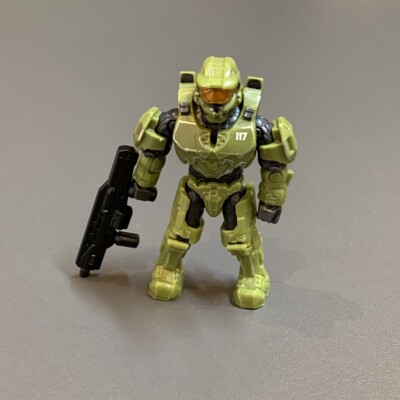 Master Chief Mega Bloks Construx Halo Infinite Pelican Inbound Figures ...