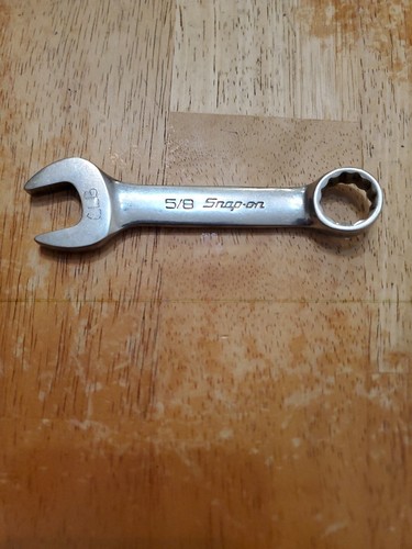 Snap On 5/8" 12PT Chrome Midget Combination Wrench OXI20B | eBay