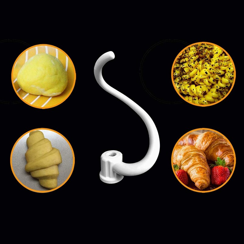 Spiral Coated Metal Dough Hook Spiral Coated Metal Dough Hook - Fits ...