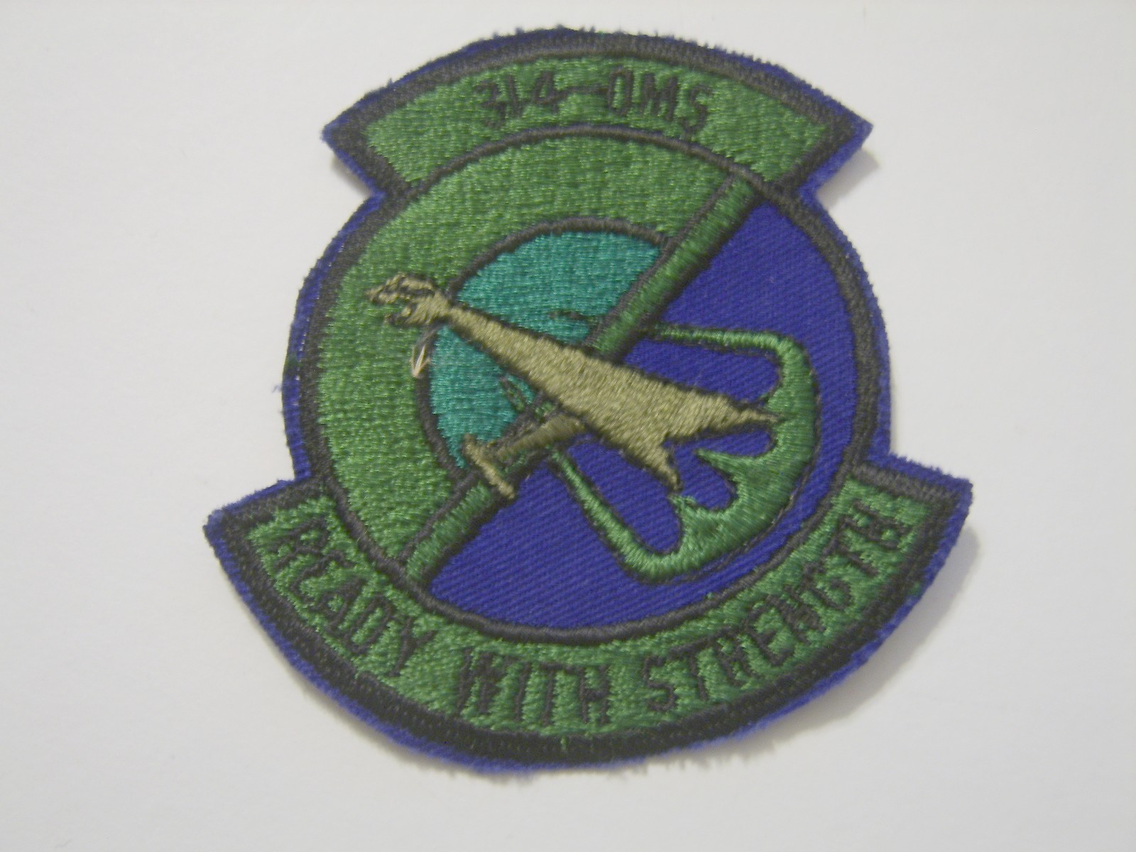 USAF PATCH - 314th ORGANIZATIONAL MAINTENANCE SQUADRON SUBDUED : KY18-1 ...