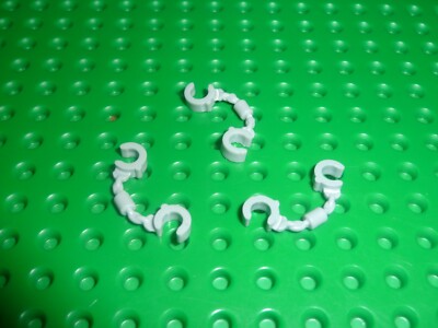 3 LEGO Light Bluish Gray Minifigure Utensil Handcuffs Ref 61482 Set ...