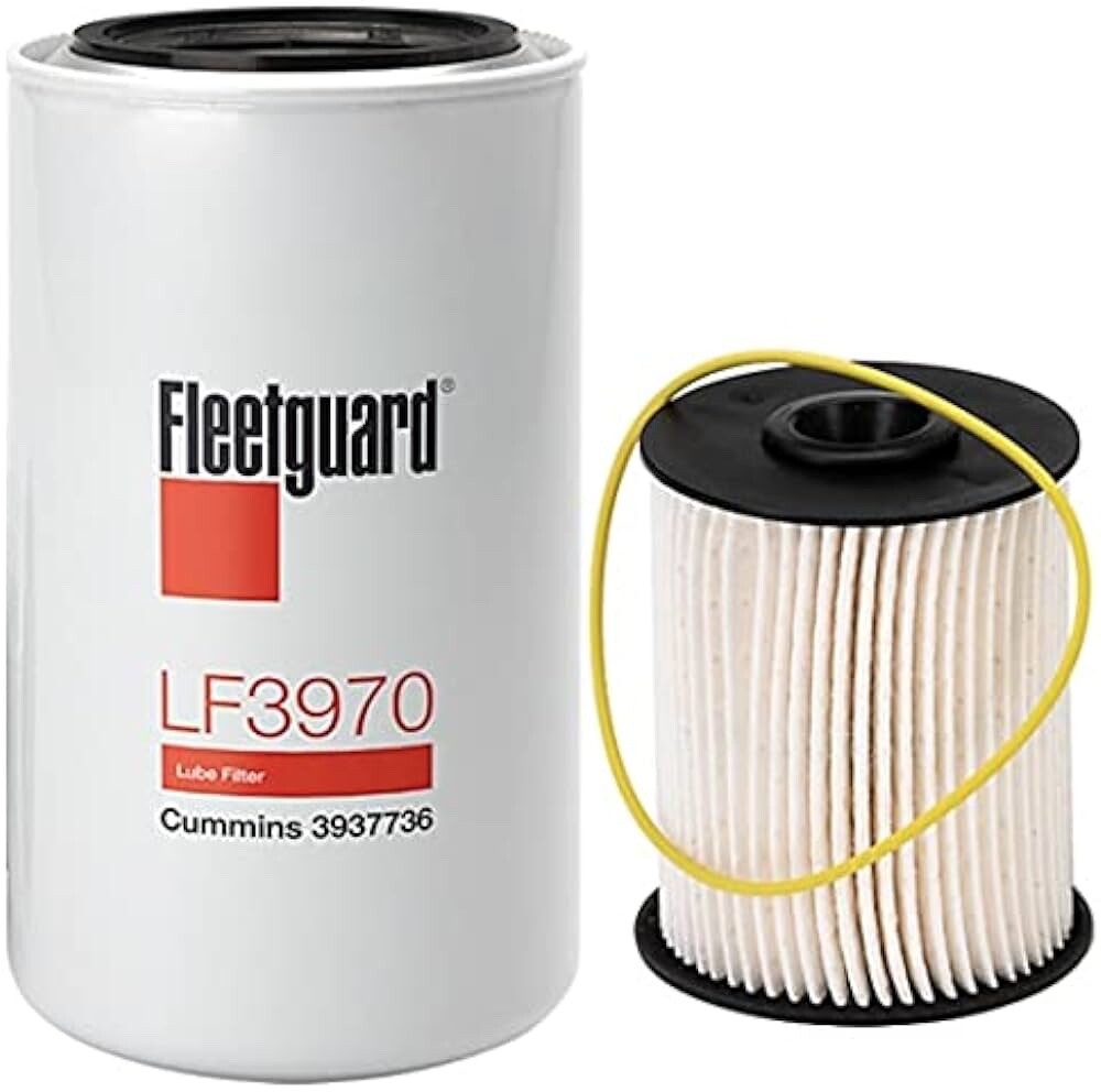 GENUINE FLEETGUARD LF3970 FS19855 - Oil and Fuel Filter OEM | eBay