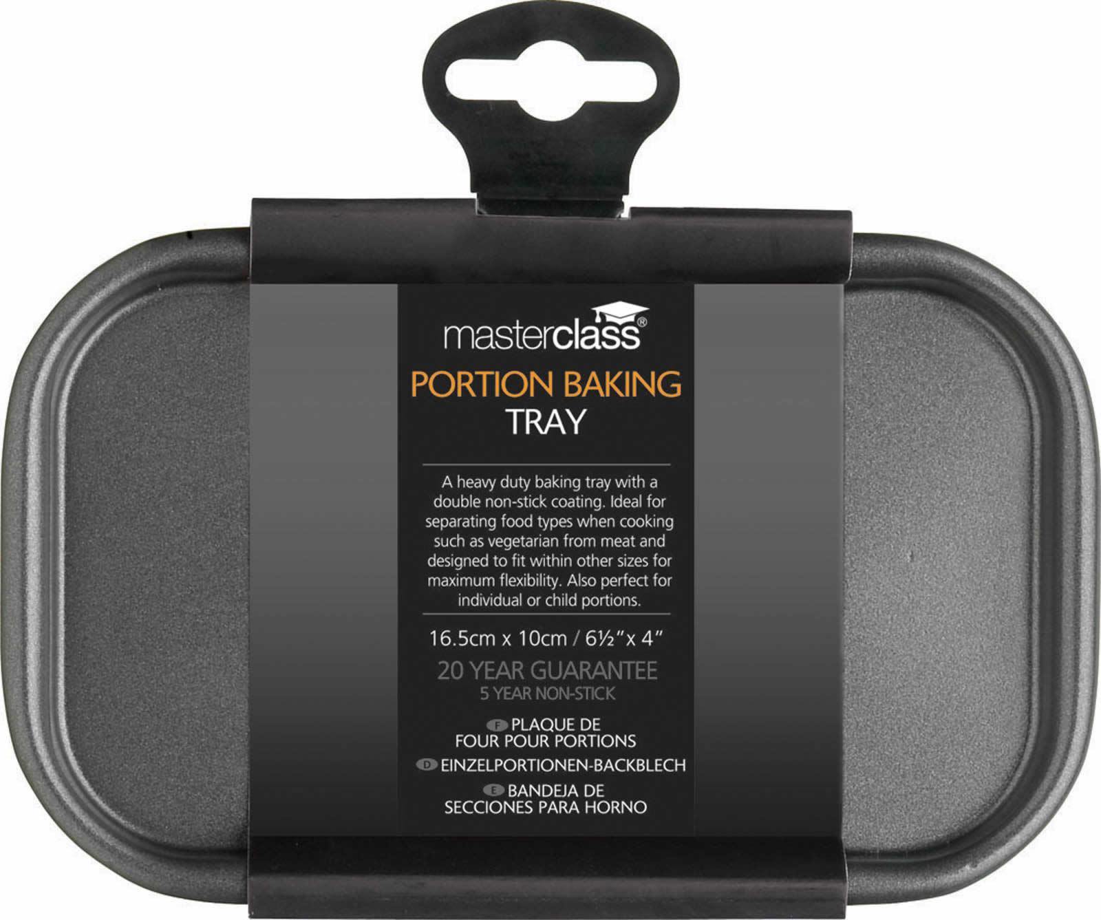 Portion Baking Tray- Non-Stick Small Mini for One- KitchenCraft 16.5cm ...