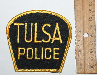 TULSA POLICE Oklahoma OK PD patch | eBay