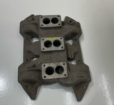 Mopar 440 Six Pack Barrel Edelbrock Aluminum Intake Manifold 3412046 6 ...