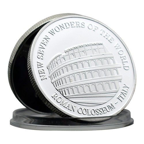 Roman Colosseum-Italy Coin New World Seven Wonders Challenge Coin ...