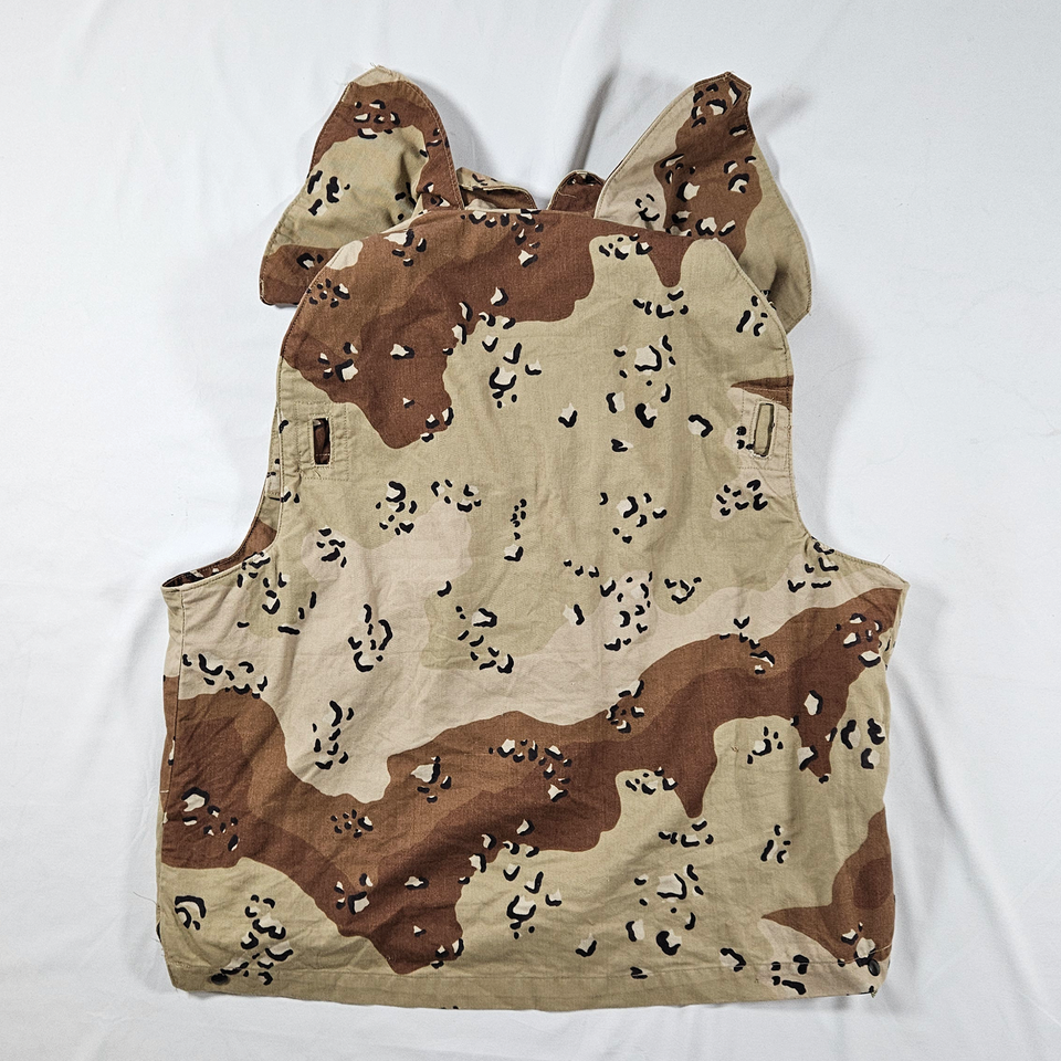 USGI PASGT Vest Cover 6-Color Desert Camo S/M Genuine Issue Ripstop ...
