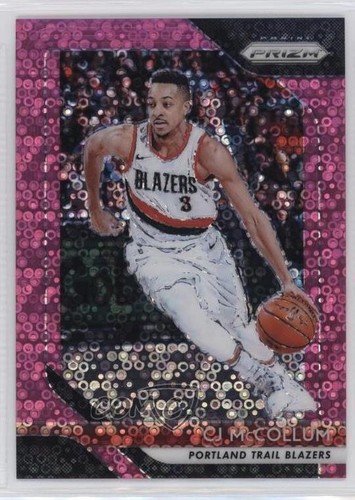 2018-19 Panini Prizm Fast Break Pink Prizm /50 CJ McCollum #91 | eBay
