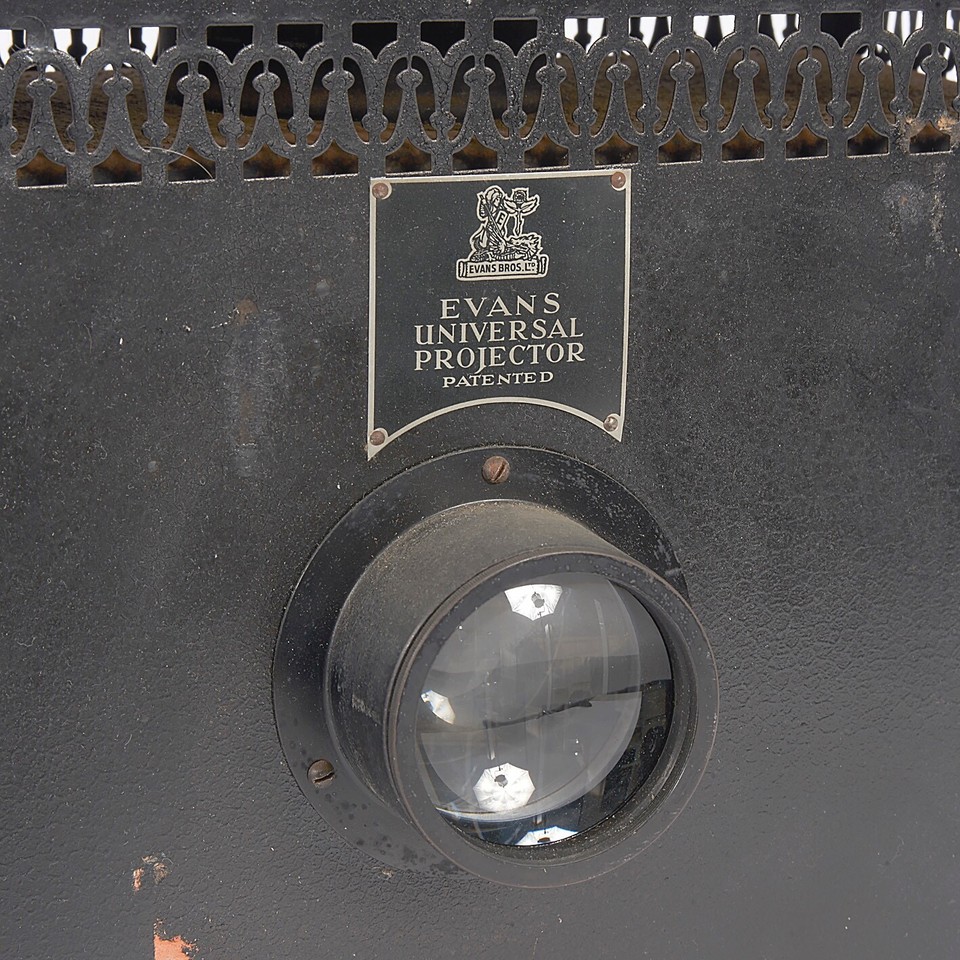 VINTAGE EVANS BROTHERS UNIVERSAL PROJECTOR (EPIDIASCOPE) Made AUSTRIA c ...
