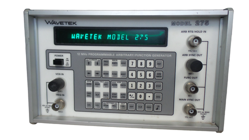 Wavetek Model 275 Programmable Arbitrary Function Generator - Free Shipping | eBay