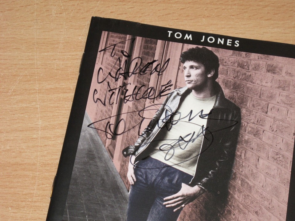 Tom Jones Signed CD - Long Lost Suitcase / Autographed Press in Mint | eBay