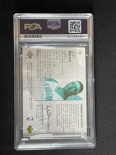 2004-05 SPx - Autographed Rookie Jersey J.R. Smith #122 /1999 (AU, MEM ...