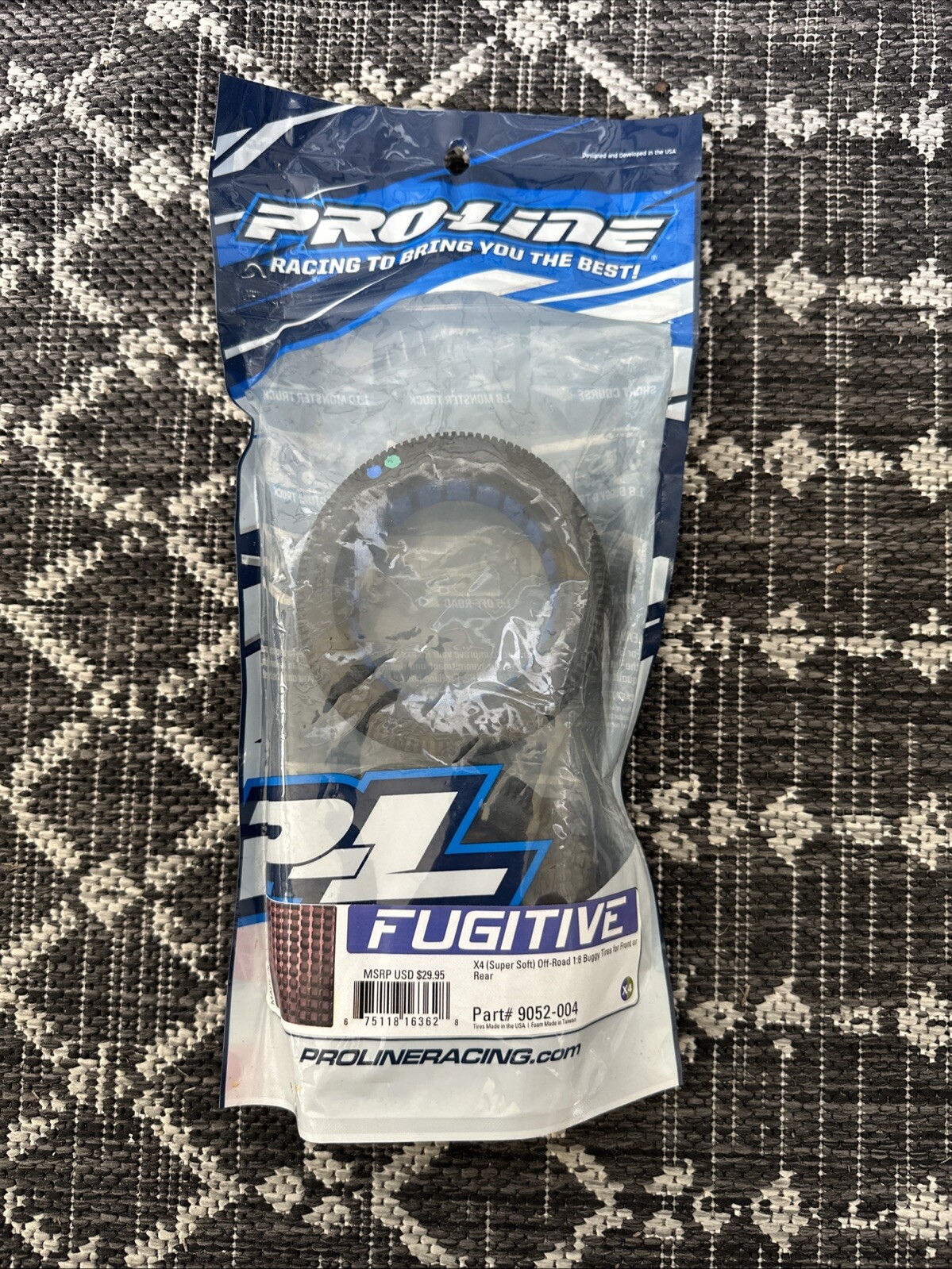 Proline 9052-004 Fugitive X4 Off-Road 1/8 Buggy Tires W Foams | eBay