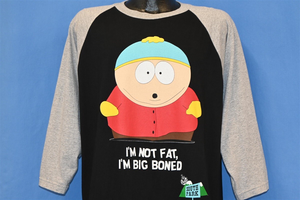 vtg 90s SOUTH PARK ERIC CARTMAN NOT FAT IM BIG BONED … - Gem