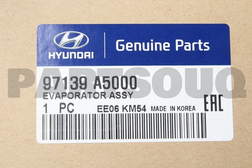 97139A5000 Genuine Hyundai / KIA EVAPORATOR ASSY | eBay