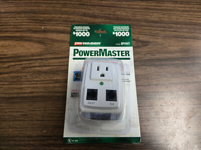 SL Waber Powermaster Surge With Phone Line Protection - New Old Stock ...