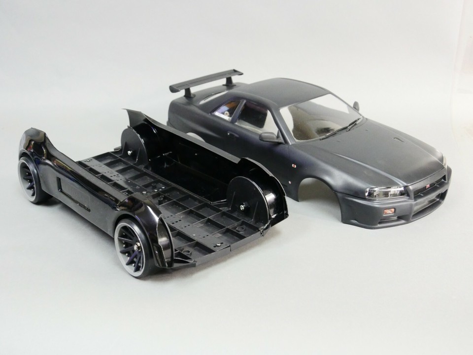 1/10 RC DISPLAY CHASSIS Plastic For RC CAR BODIES- RACE BODIES - #48382 ...